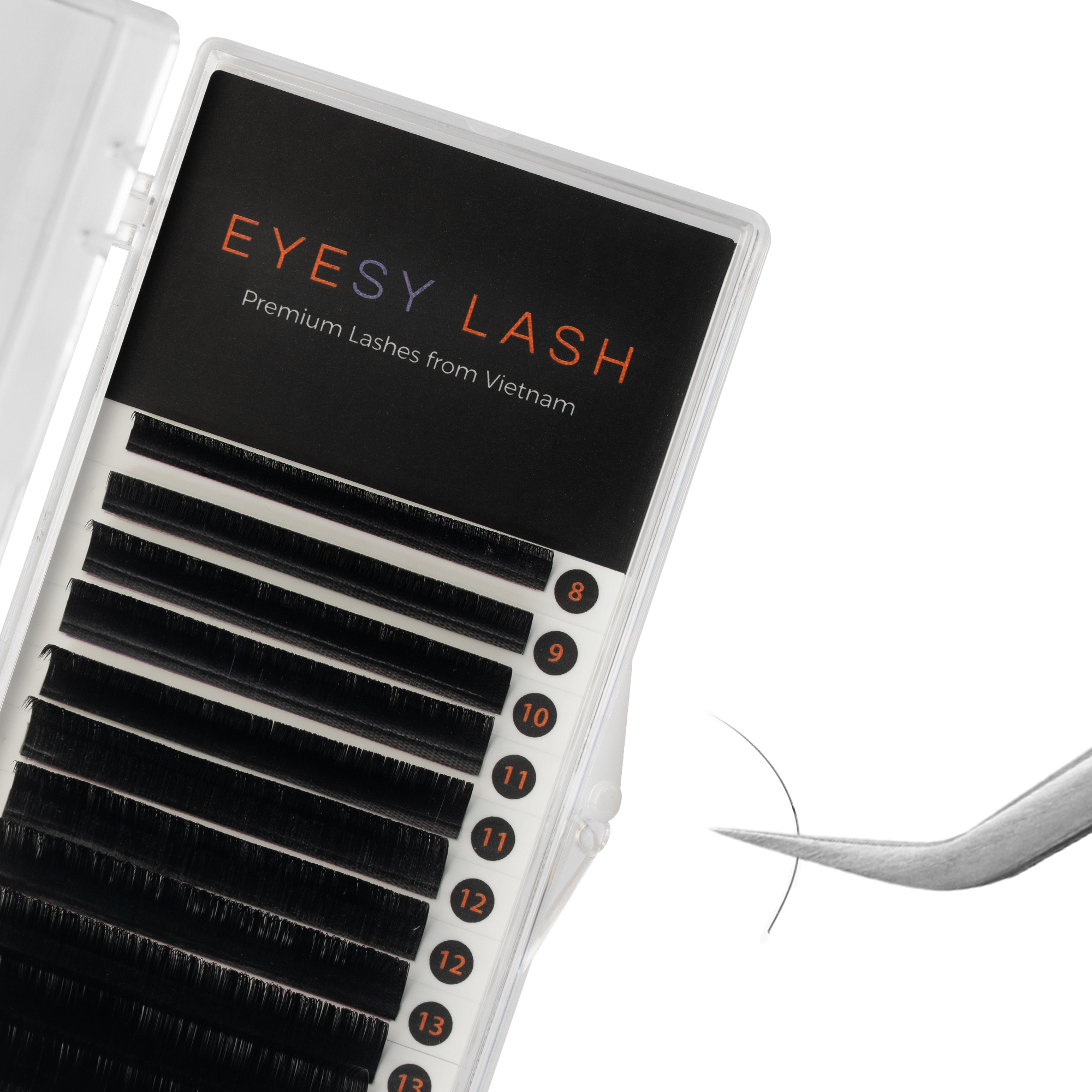 Cashmere Classic Lash Extensions - 0.10mm Thickness D CC C Curl 8-16mm ...