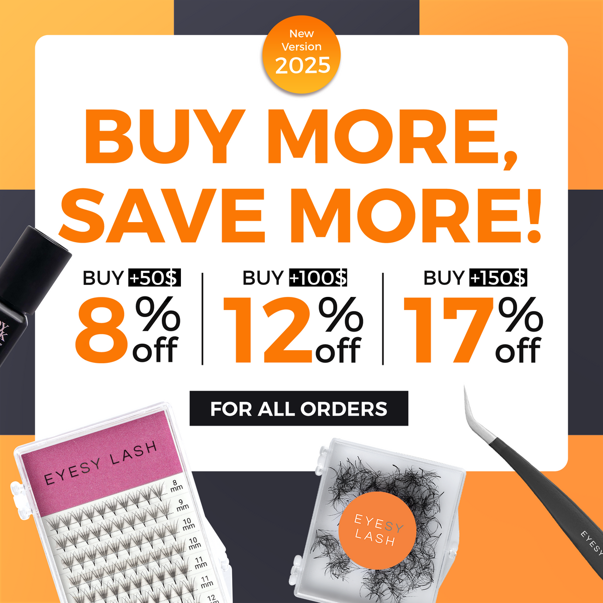 Eyesy Lash - Professional Eyelash Extensions Promade Fans